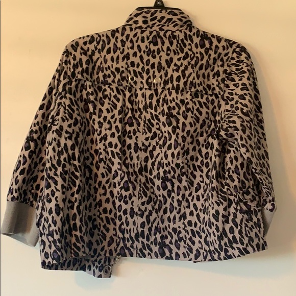 Forever 21 | Jackets & Coats | Leopard Print Crop Jacket | Poshmark